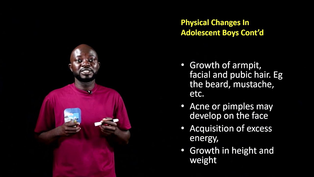 Lesson 4 Physical Changes That Adolescent Boys  Go Through