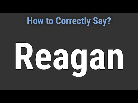 How to Pronounce Name Reagan (Correctly!)