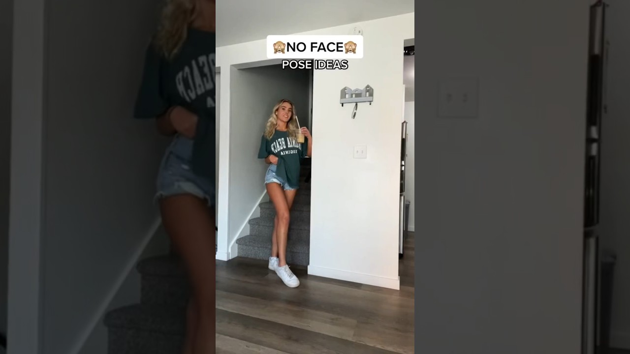 easy NO FACE pose ideas!🙈✨ #shorts #noface #photography #pose