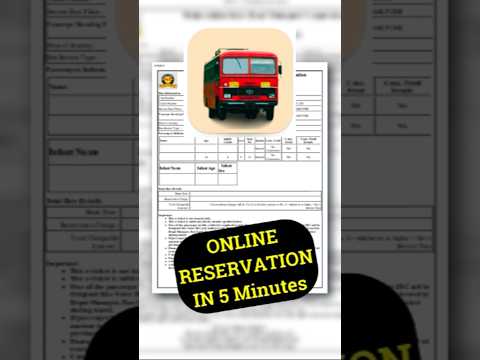 ST Bus online reservation new website new process #msrtc #stbus #reservation #onlinebooking