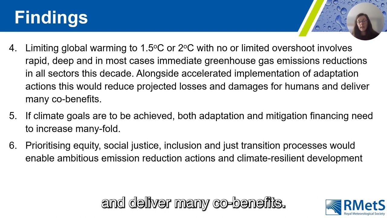 MetMatters explains the IPCC AR6 Synthesis Report