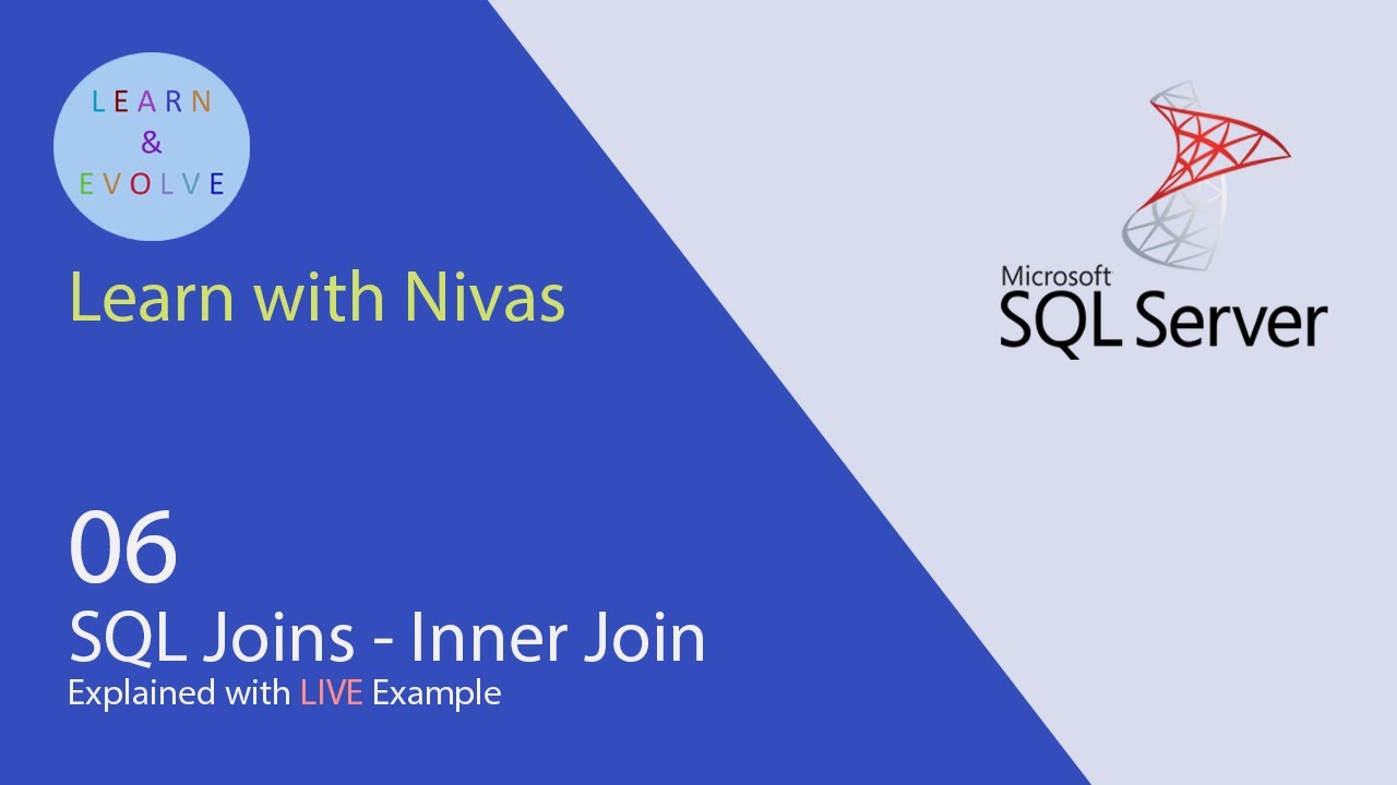 SQL Joins for Beginners, Inner Join/Equijoin Explained in Detail for Beginners using SQL Server 2022