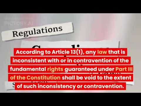 Article 13 of the Indian Constitution or Judicial Review