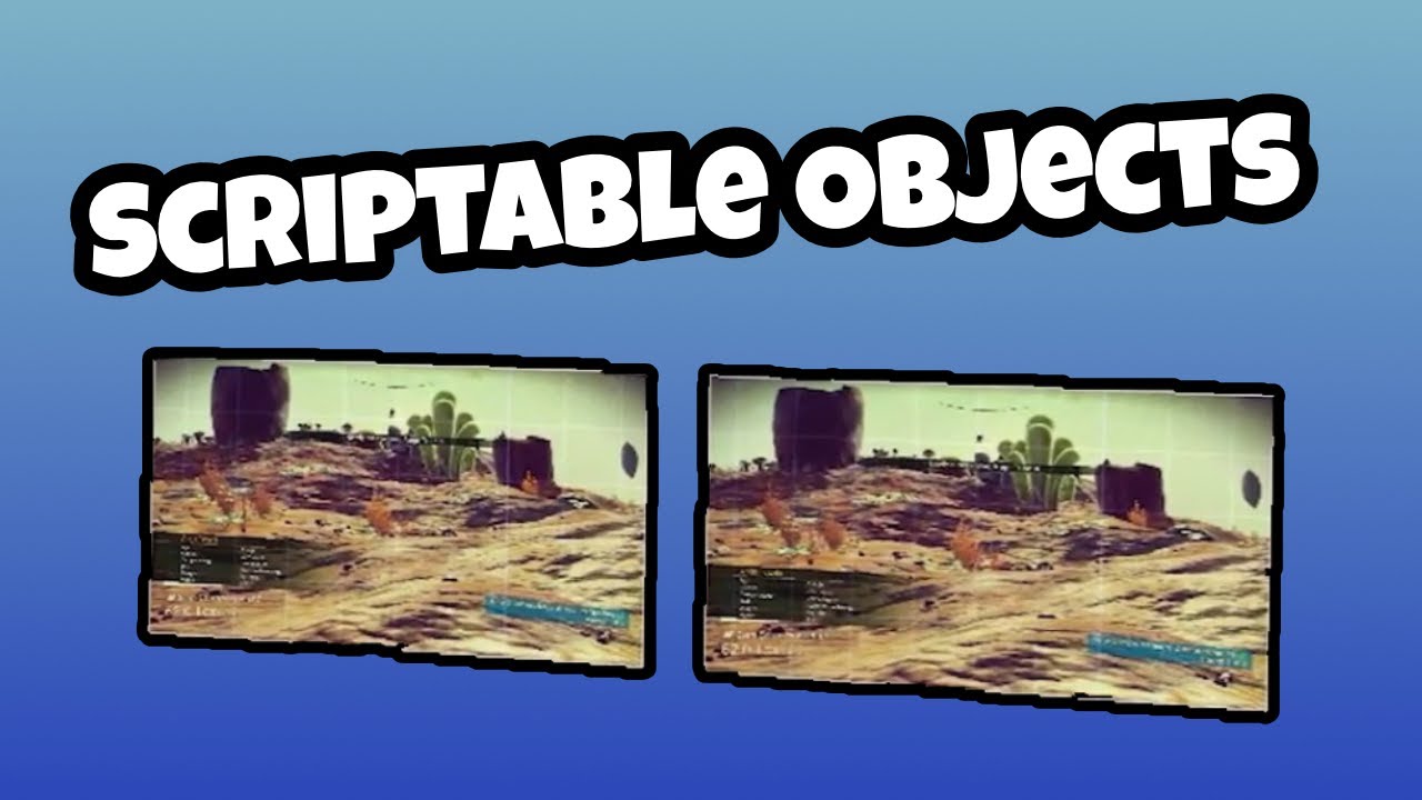 The importance of scriptable object based UI in unity