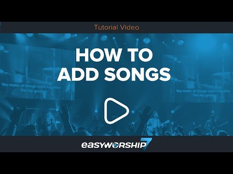 How To Add Songs
