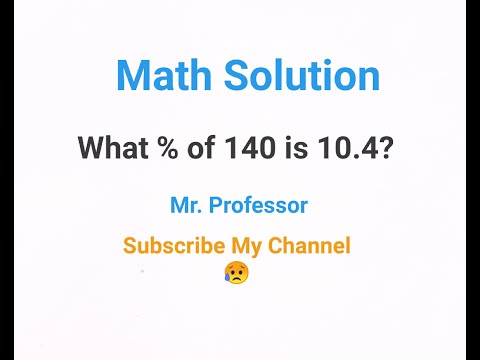 Shortcut Math Solution "What % of 130 is 10.4?" | Viral Math Solution