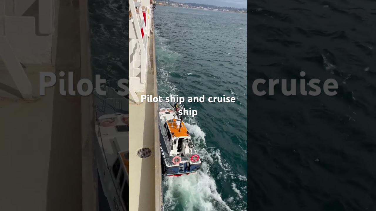 Pilot ship and cruise ship - Cunard Queen Victo... | CruiseTubers.com