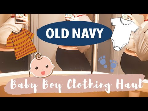 Baby Boy Clothing Haul 2020: Old Navy