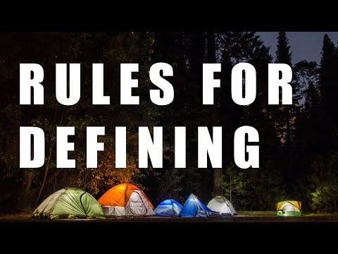 Rules for Defining