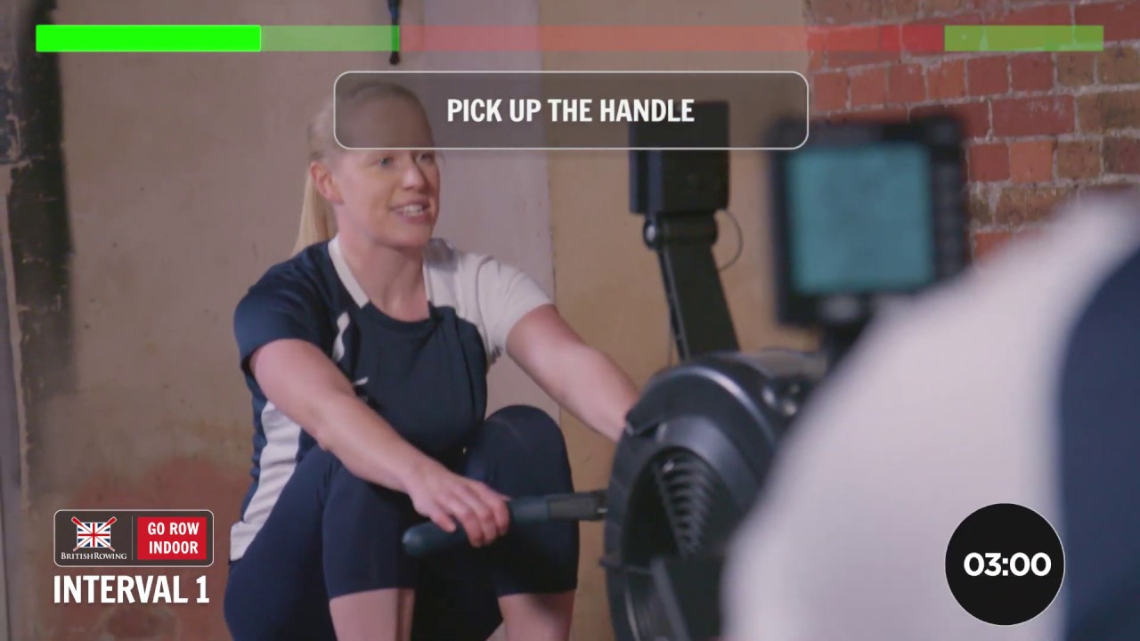 Go Row Indoor Rowing Machine Workout (Tabata) | British Rowing