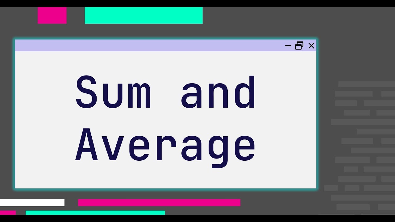Java Code to Calculate Sum and Average of Array Elements | Beginner Friendly | No Talking | ASMR