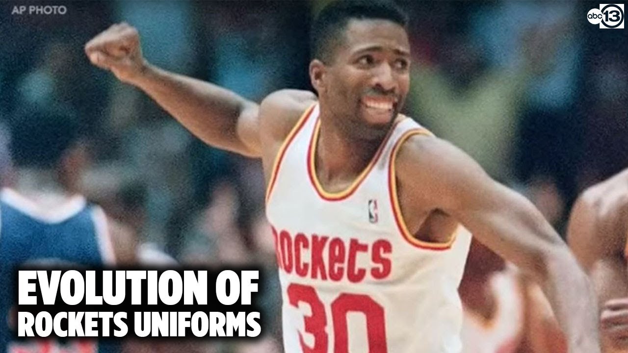 Houston Rockets uniform evolution
