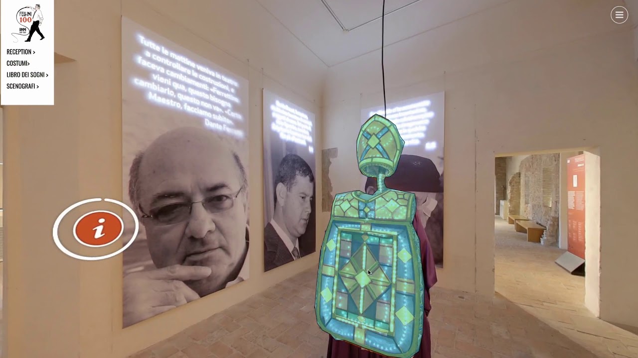 Realizziamo musei virtuali e mostre immersive 360° in tutta Italia