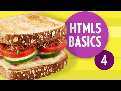 HTML5 Basics - Tags (Part4)