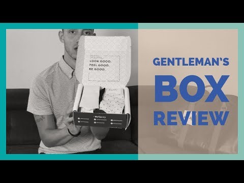 Gentleman's Box Review - August 2018 Men's Monthly Subscription Box