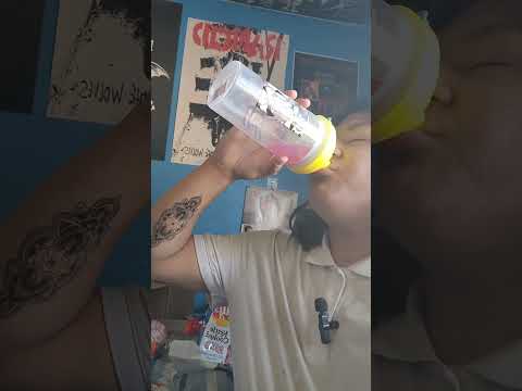 REVIEWING THE BRAND NEW GAMERSUPPS FLAVOR LEAN! #gamersupps #shorts