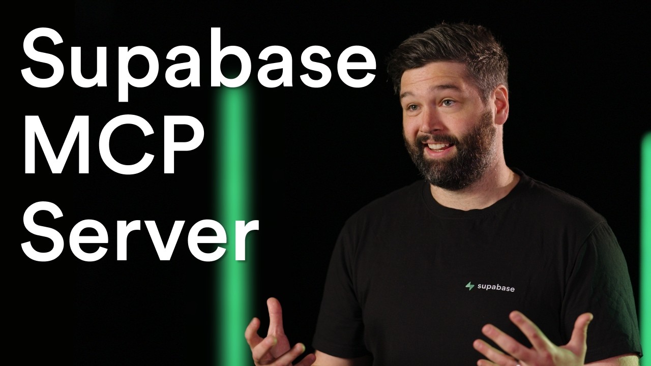 Introducing the official Supabase MCP Server