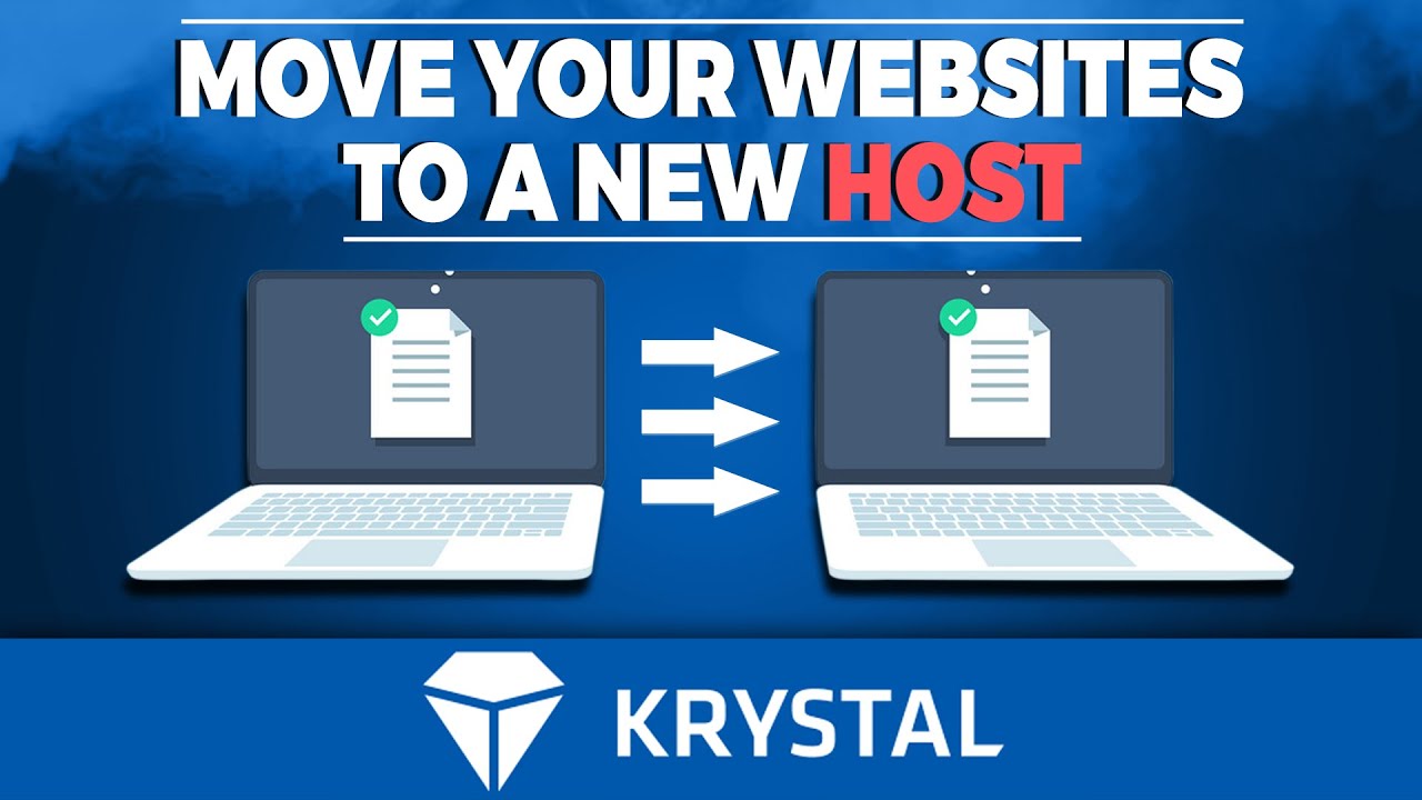 How to move ALL your Websites from an Old host to a New host - Website Migration - Krystal Hosting