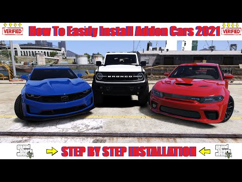 How To Easily Install Addon Cars (2021) GTA 5 MODS | #GTA5 #GTAV