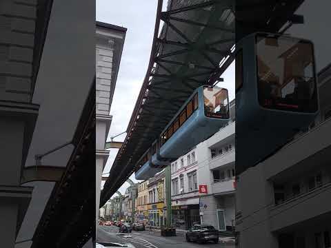 Schwebebahn in Wuppertal Deutschland