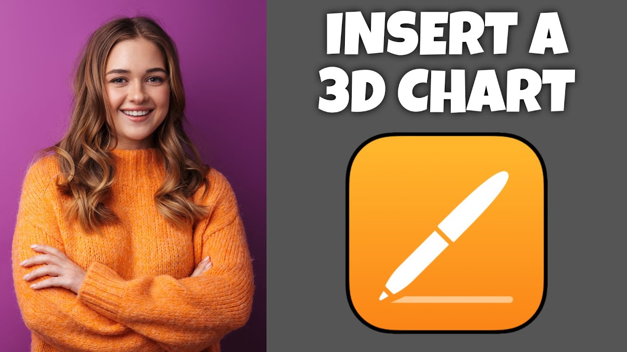 How To Insert A 3D Chart In Pages | Step By Step Guide - Pages Tutorial