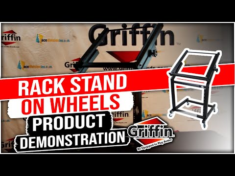 Griffin Rackmount Stand and Adjustable Top Mixer Platform | Reverb