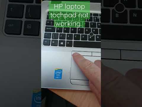 Laptop touchpad not working.? HP Laptop , Easy fix , Maybe other makes.