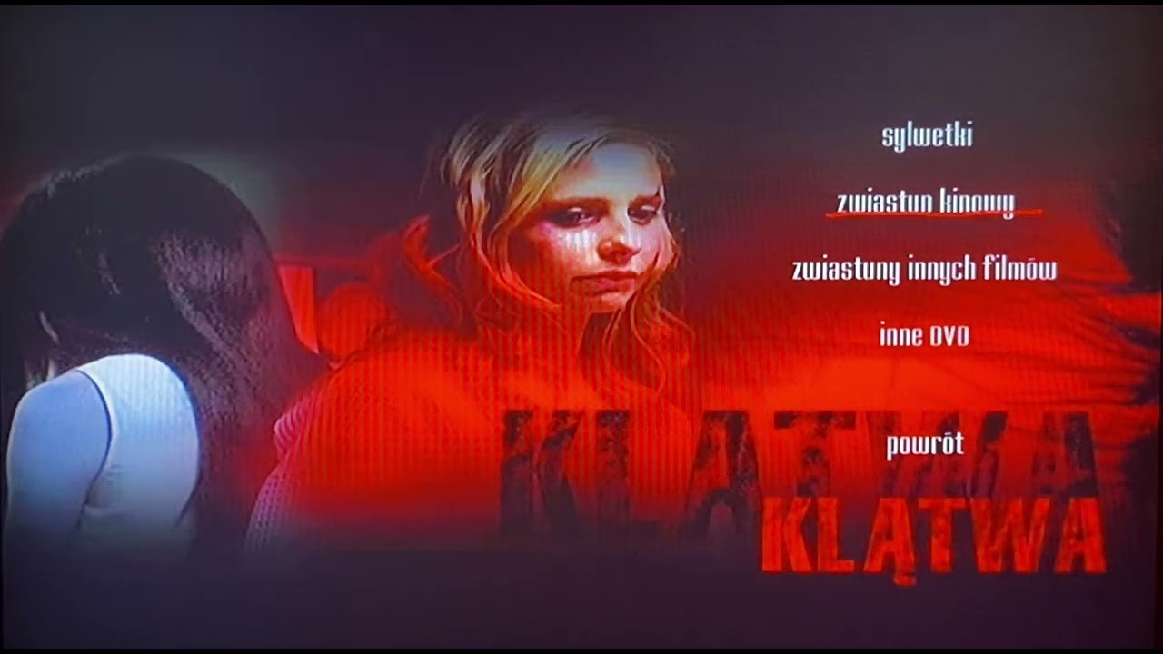 Początek płyty The Grudge -Klątwa 2004 /Opening to The Grudge 2004. 