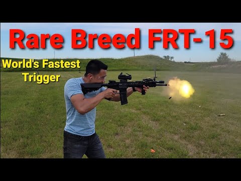 Rare Breed FRT Trigger, This thing is Awesome! (Check Description for Compilation Video)