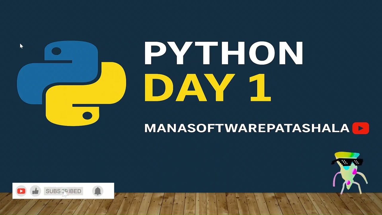 Python Tutorial for Beginners [2025] | Day 1: Install Python, VS Code & Write Your First Program