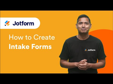 Build a Custom Online Intake Form for Free