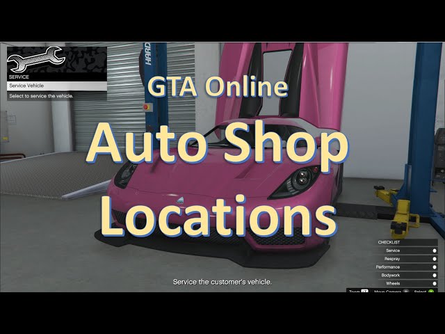 How to buy the auto shop in GTA Online