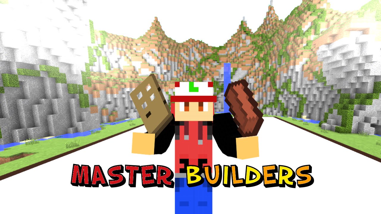 Minecraft Master Builders #1 HOW NOT TO BUILD LIKE (Minecraft Mini Games)