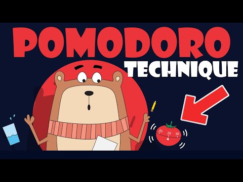 How to use pomodoro technique for studying or working