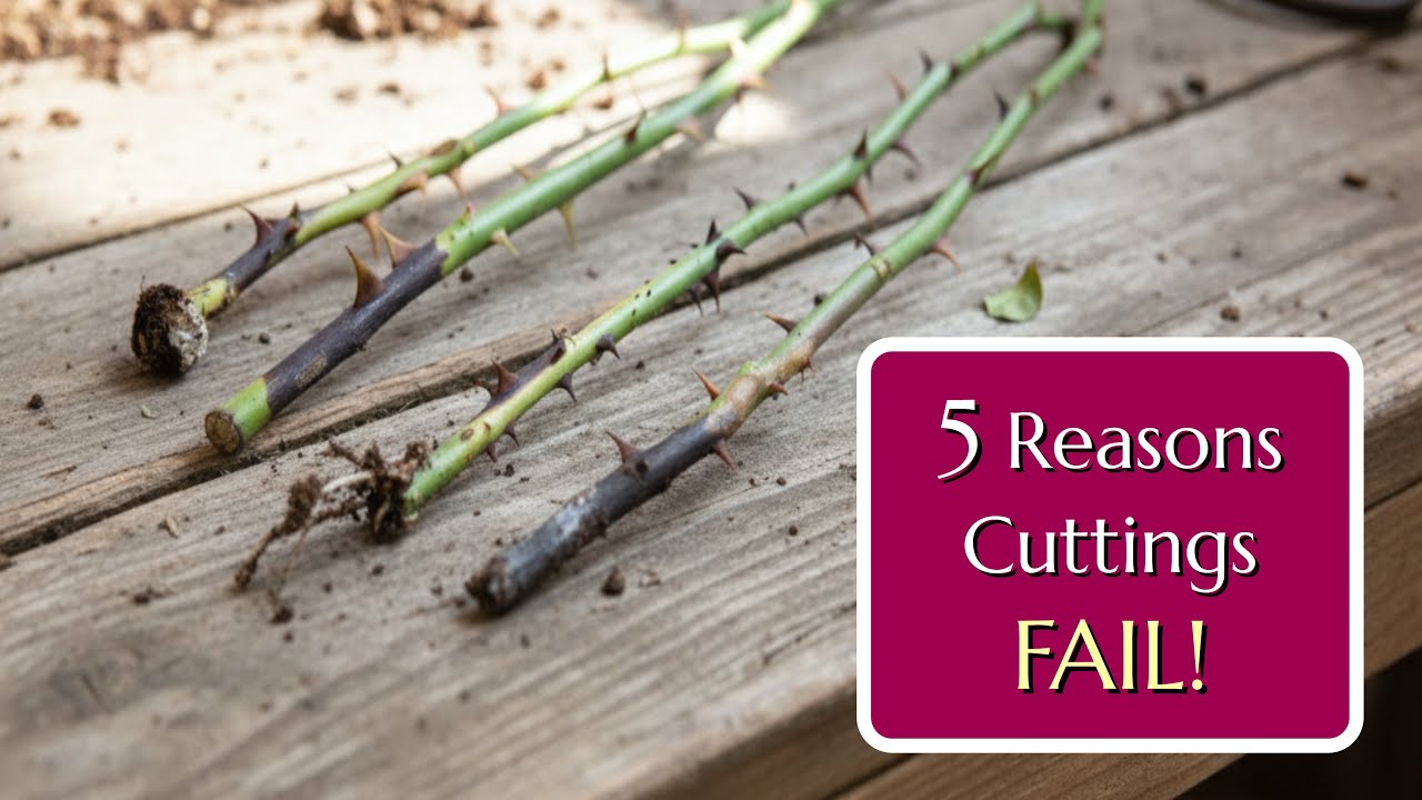 Why Do Your Cuttings Fail?