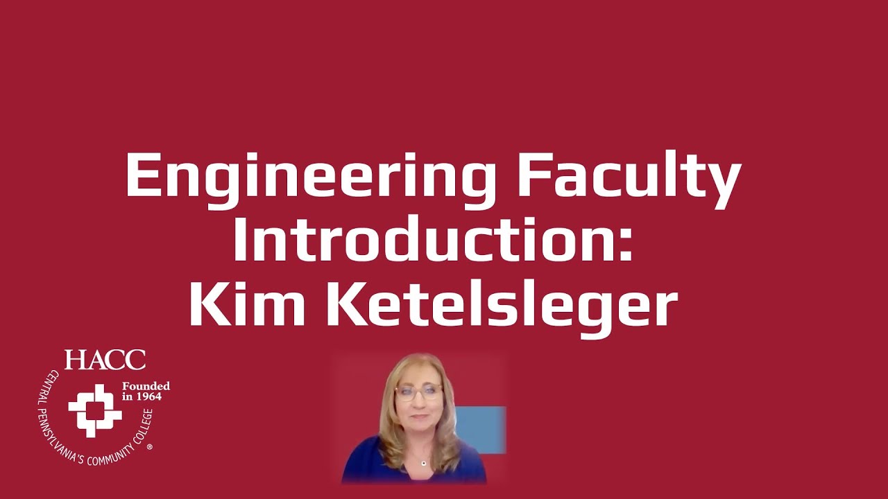 Engineering Faculty Introduction: Kim Ketelsleger