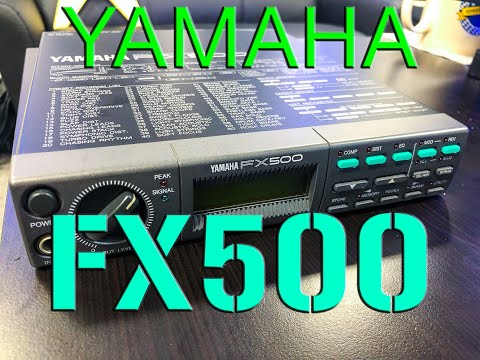 Yamaha FX500 - ranked #597 in Effects Processors | Equipboard