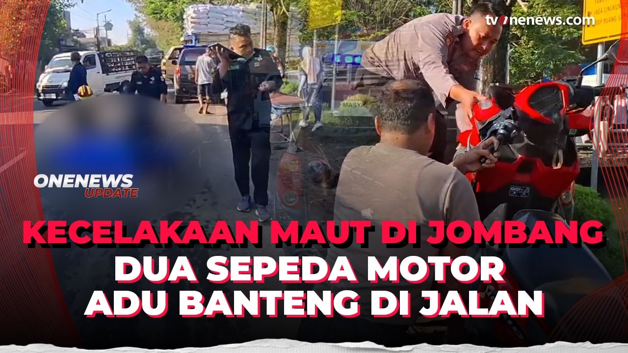 Tragis! Pasutri Alami Kecelakaan di Jombang, Istri Tewas di Lokasi | OneNews Update