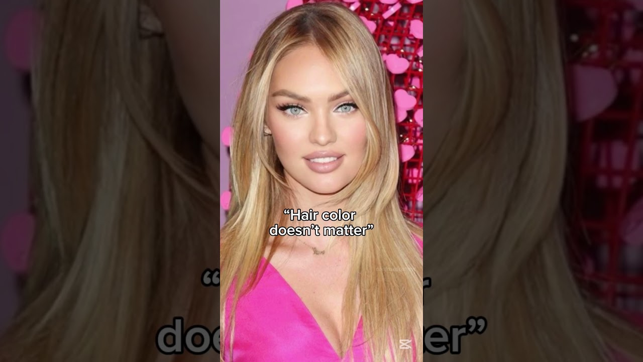 Blonde vs brown hair 😍😱