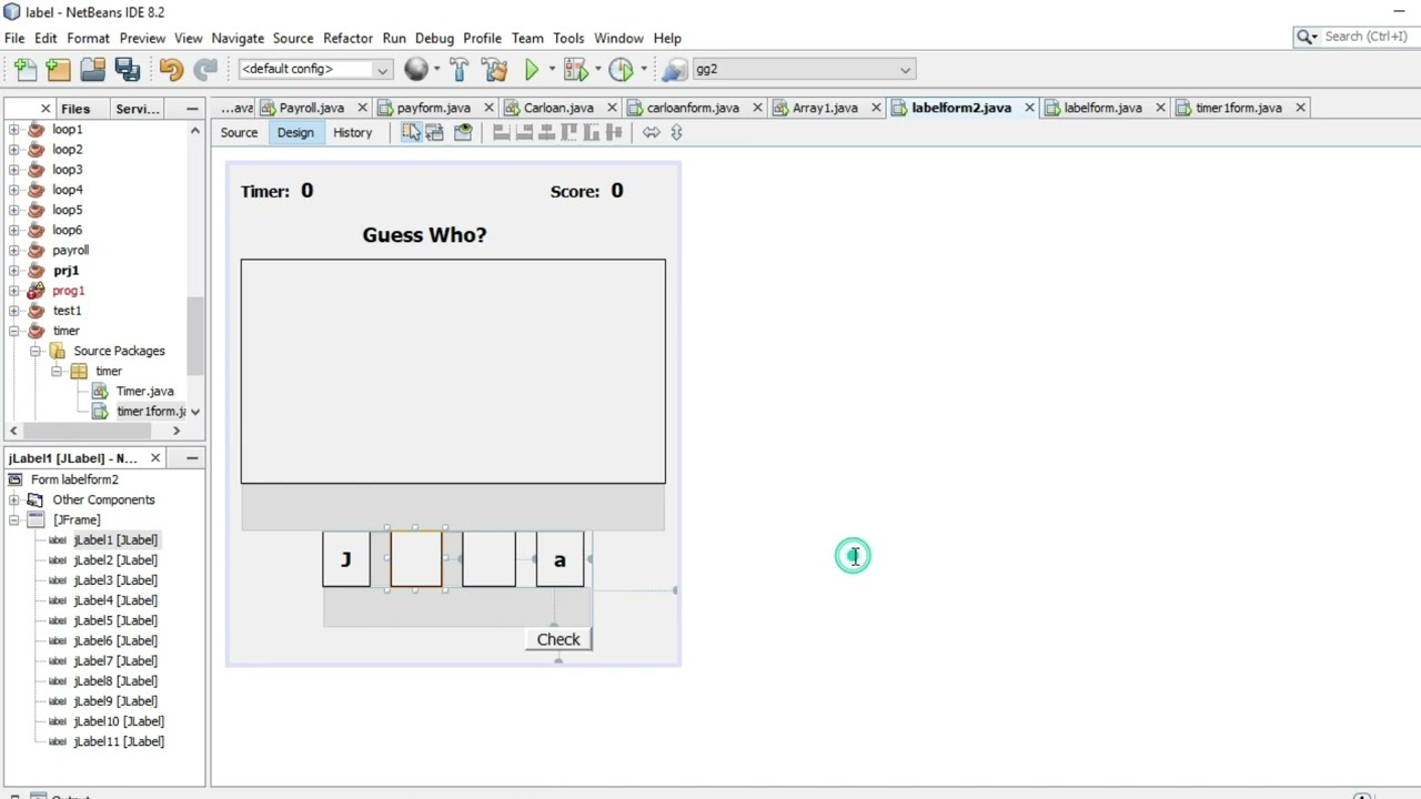 Simple Guess Game (Java Programming-Netbeans)