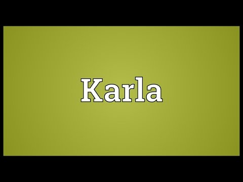 Karla Meaning