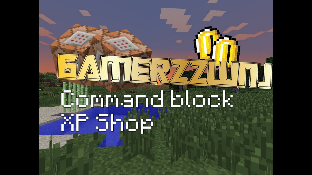 NEW! Minecraft Command Block XP $hop Tutorial! SIMPLIEST CODING!!!