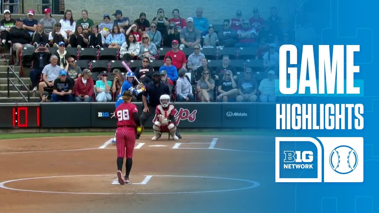 UCLA vs. Nebraska | HIGHLIGHTS | 2026 Big Ten Softball Tournament | 05/09/2026