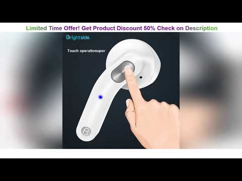 Best Product Brightside Bluetooth Earphones Wireless Headphones Bluetooth Gaming Earbuds 9D Stereo