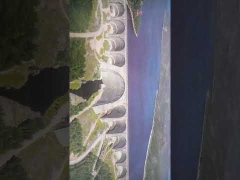 Daniel-johnson Dam in Quebec,Canada #short