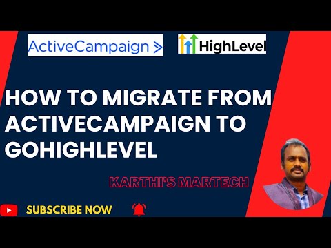 How to Migrate From Active Campaign To Go Highlevel CRM