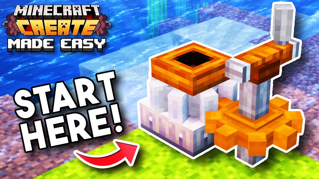 How to Get Started! | Minecraft Create Tutorial Episode 1