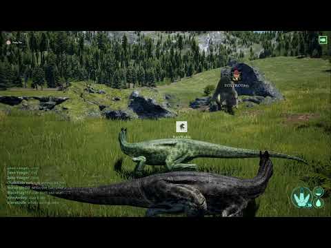 Steam Community :: Video :: spino rex vs 3 dilos Hunting the Sub Rex