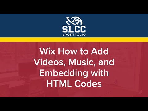 Wix How to Add Videos, Music, and Embedding with HTML Codes
