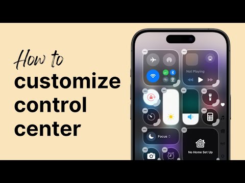 How To Customize CONTROL CENTER on iPhone (step-by-step)